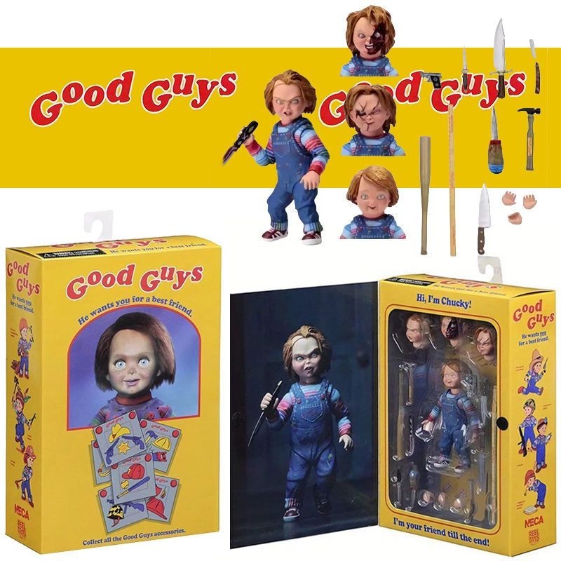 Neca Chucky cult Chucky cult Chucky cult Deluxe Edition Doll Ghost Doll ...
