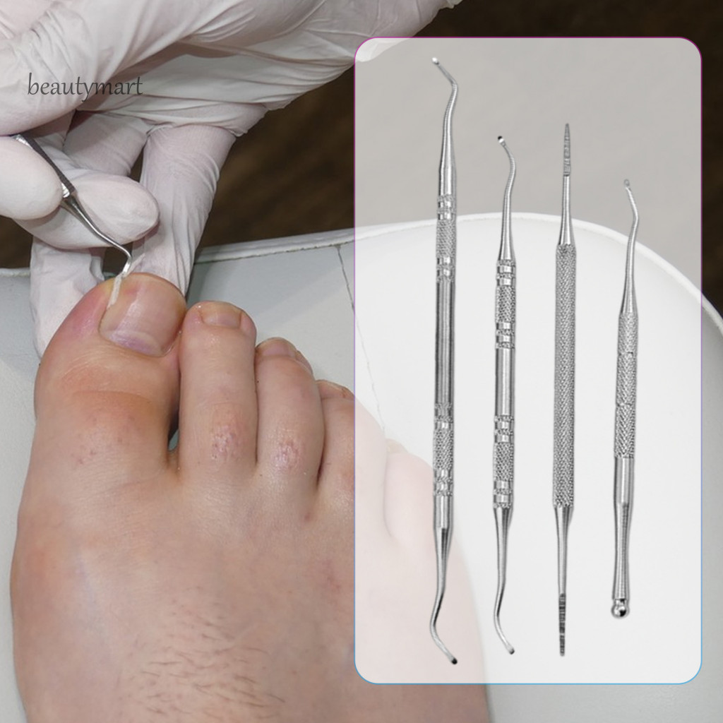 bm Ingrown Toenail Tool Set Slanted Lifter for Nails Professional ...