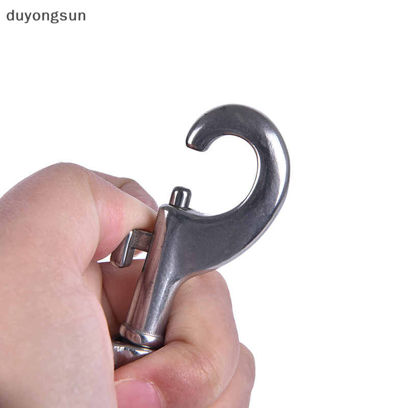 (duyongsun) Stainless Steel Bolt Snap Hook Clip Diving Singel Hook BCD ...