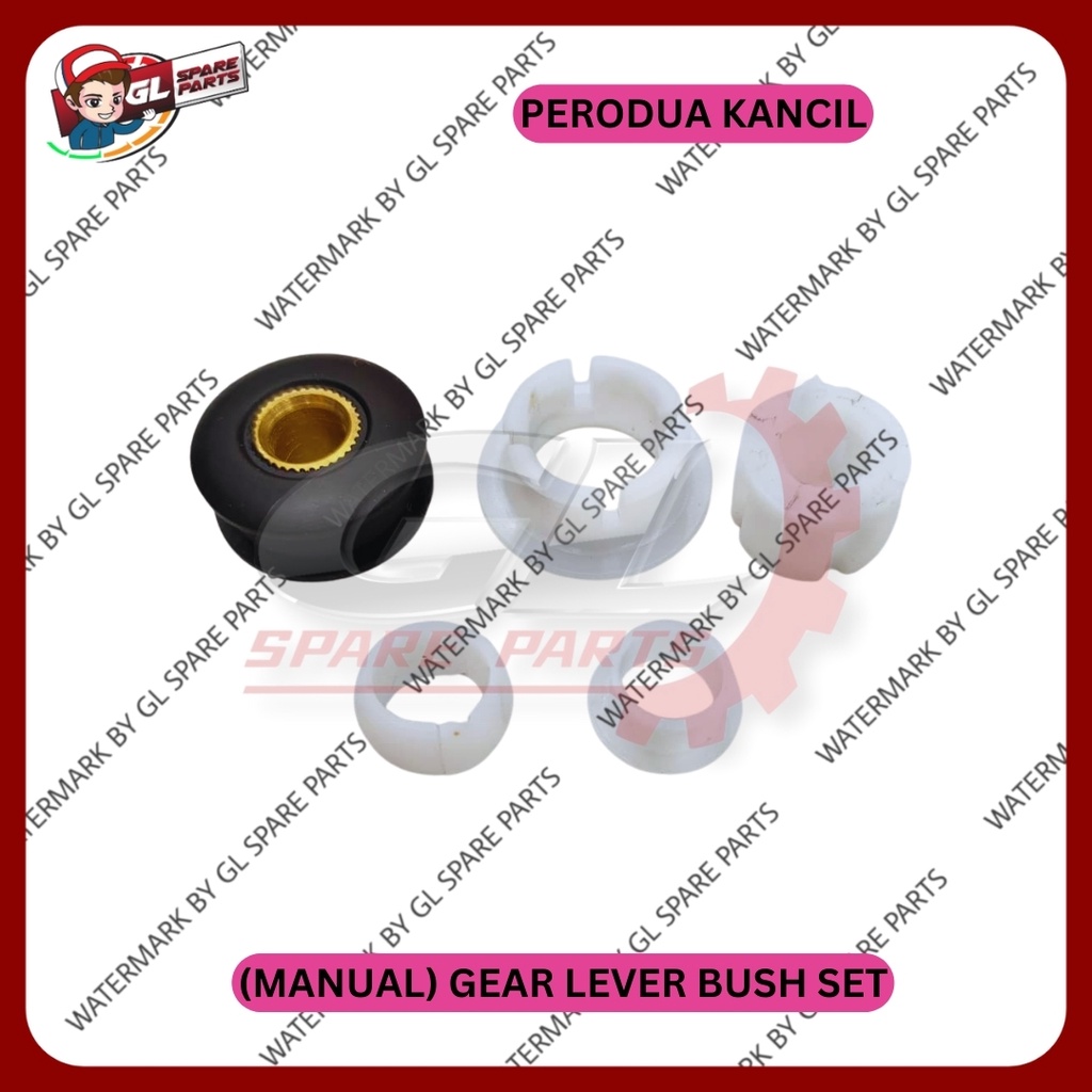 GEAR LEVER BUSH KIT SET (MANUAL) PERODUA KANCIL 660 850 (1SET = 5PCS ...