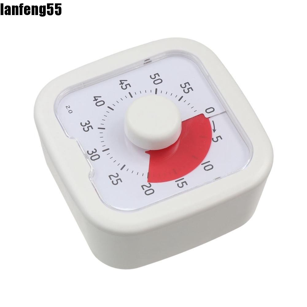 LANFENG Visual Timer, Silent 60-Minute Countdown Timer, Multi ...