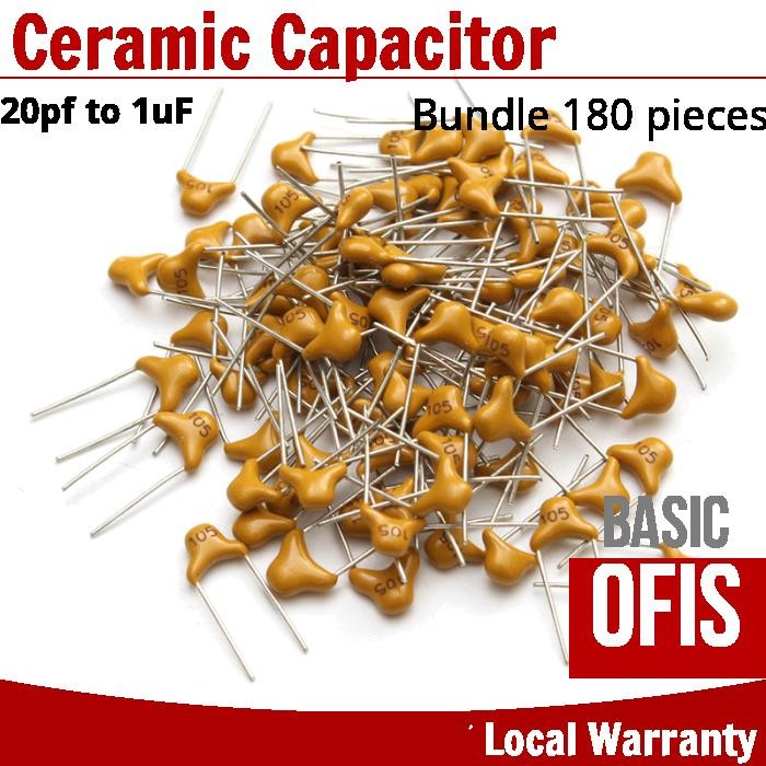 Monolithic Ceramic Chip Capacitor 18 Values (180PCS) | Shopee Malaysia