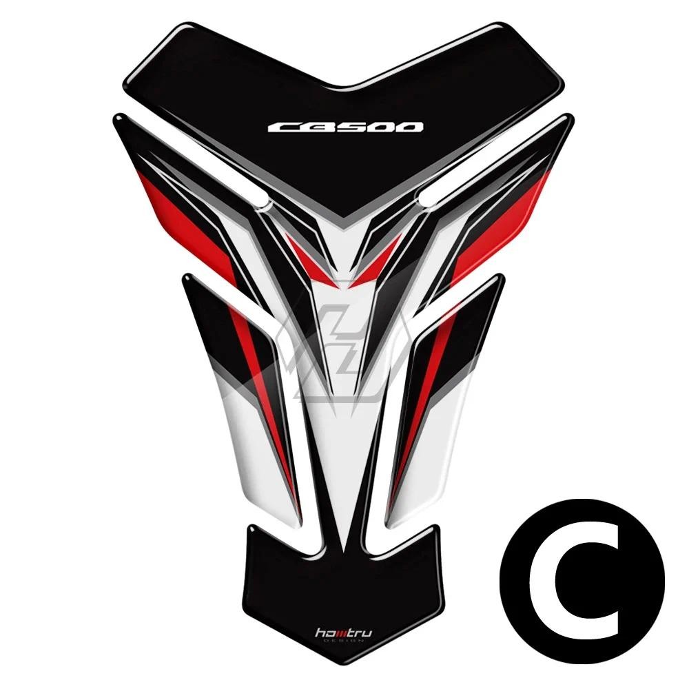 3D Motorcycle Tank Pad Protector Stickers for Honda CB500 CB 500 CB500X ...