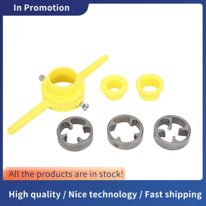 Pipe Thread Cutting Tool PVC Thread Maker NPT Round Tool Set Pipe ...