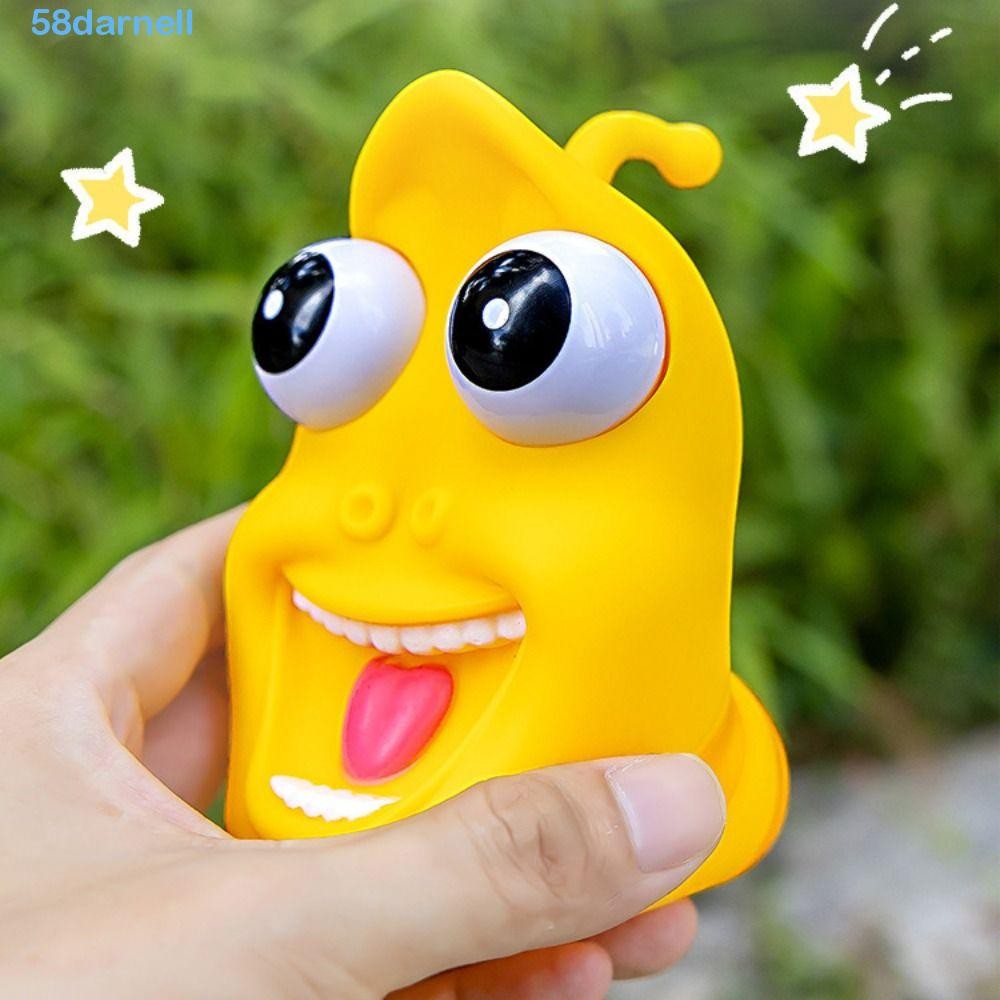 DARNELL Burst Eye Squeeze Toy, Squeeze Larva Cartoon Fidget Toy, Cute ...