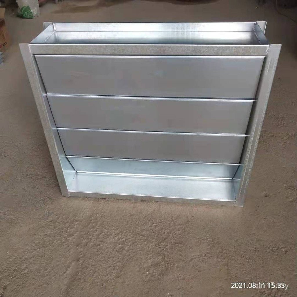 Galvanized Plated Duct Check Valve Duct Air Volume Check Valve Square ...