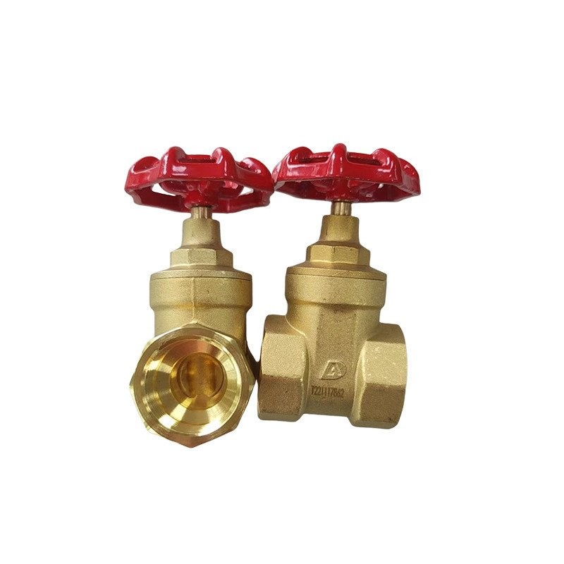Shield Copper Gate Valve Brass Gate Valve Tap Water Switch DN15-DN100 Wire Buckle Water Pipe ...