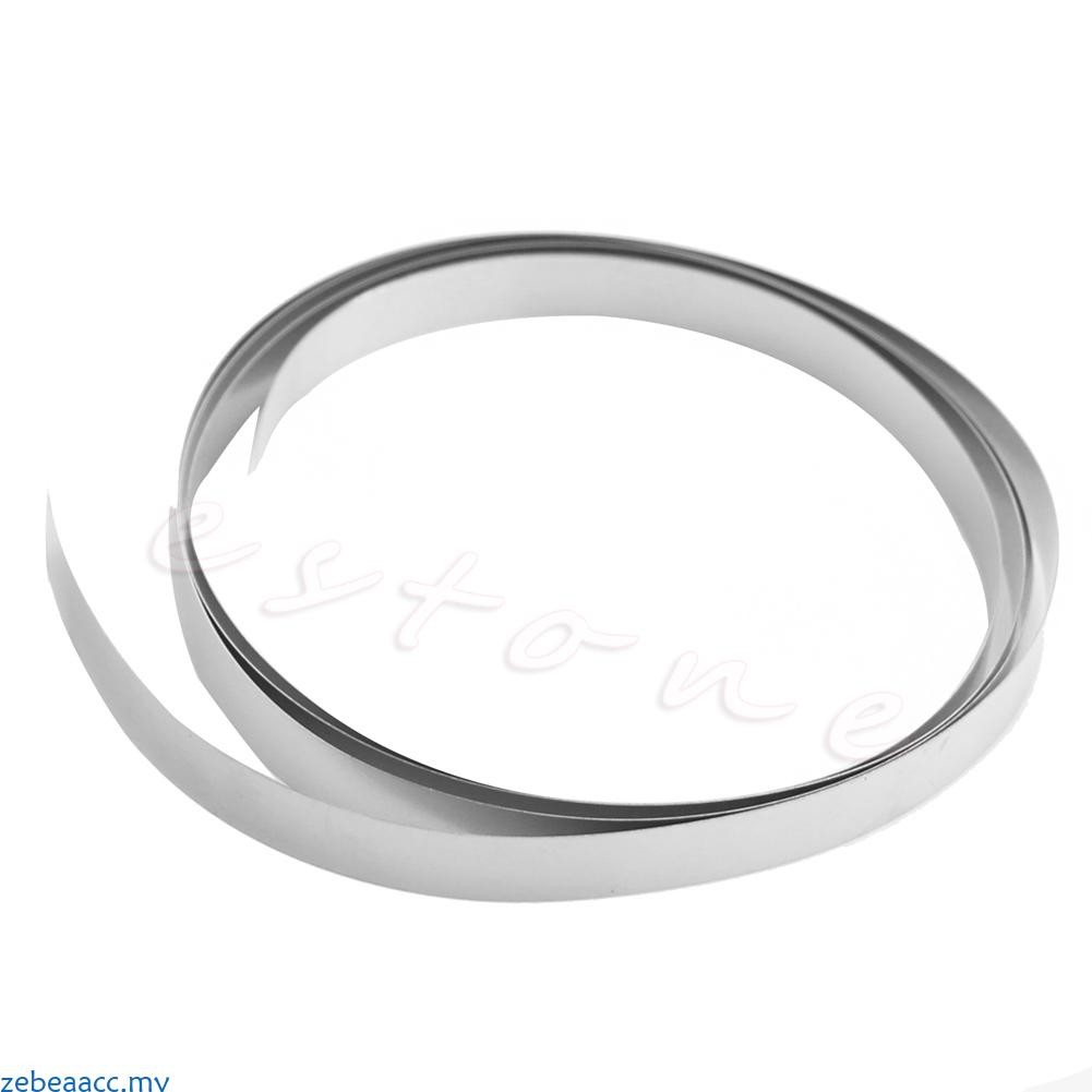 zebeaacc Ni Plated Nickel Strip Tape 1M 8mm x 0 15 For Li 18650 Spot ...
