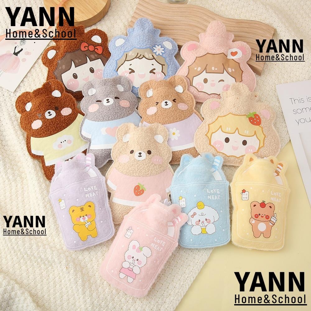 YANN Plush Hot Water Bottle, -proof Cartoon Capybary Student Hand ...