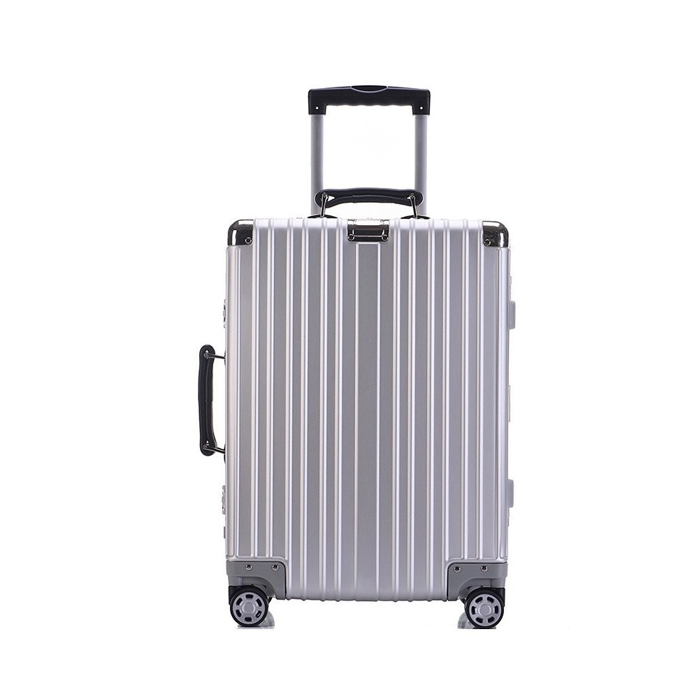 Metal Aluminum Magnesium Alloy Trolley Case Female Aluminum Alloy ...