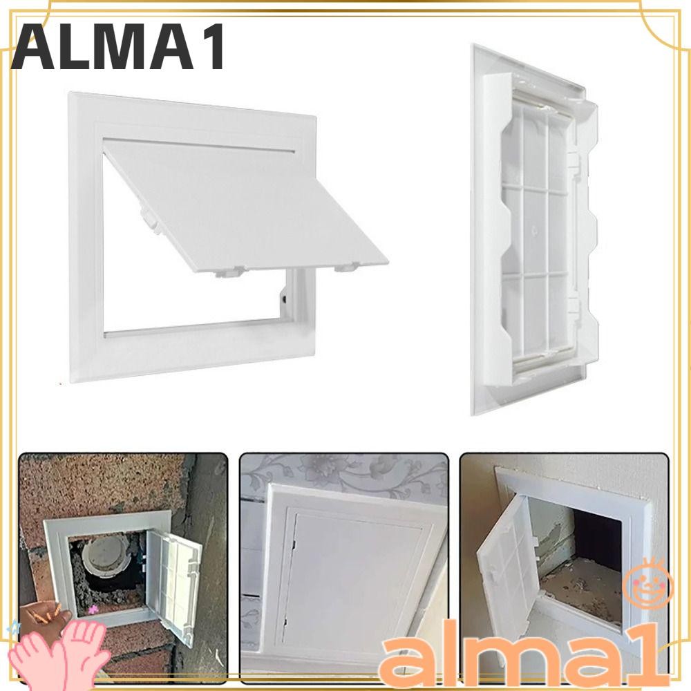 ALA Opening Flap Cover Plate, White Removable Access Panel Door, Door ...
