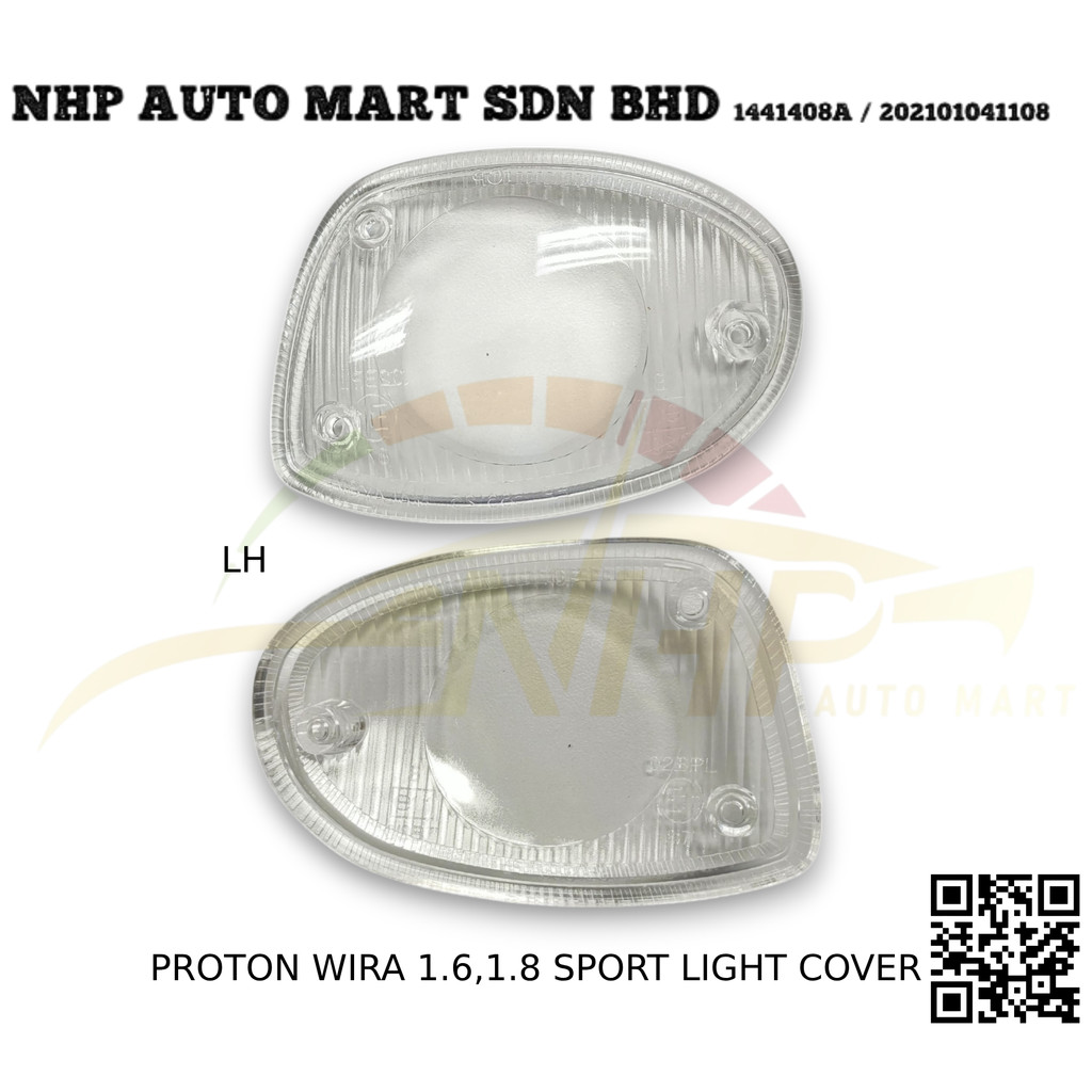 OEM PROTON WIRA 1.6 1.8 SPORT LIGHT COVER / FOG LAMP COVER (PLASTIC ...