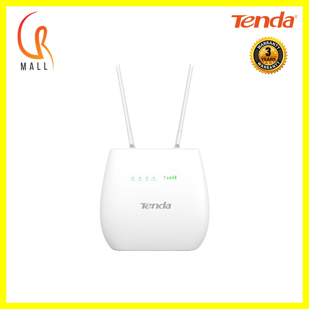 Tenda 4G680V2.0 300Mbps Wireless N300 4G LTE VoLTE Router (SIM Card ...