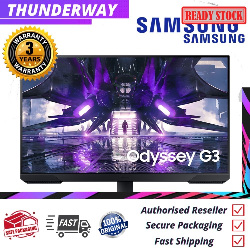 SAMSUNG 24" Odyssey G32A FHD 165Hz 1ms Gaming Monitor LS24AG320NEXXS ...