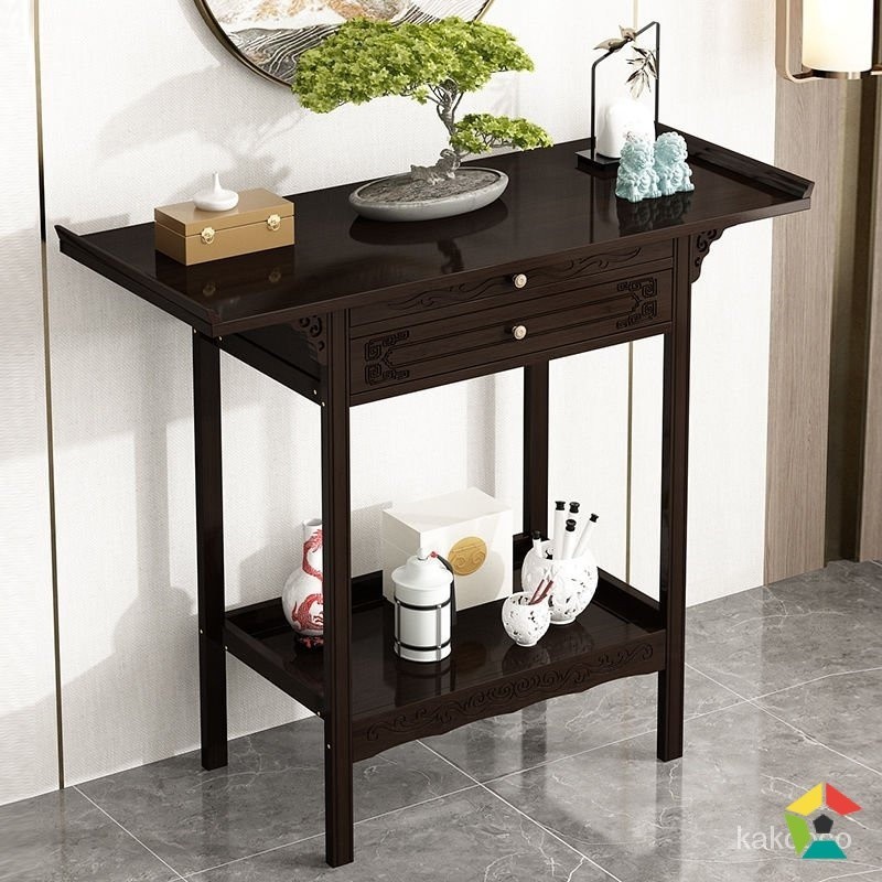 Home Porch Cabinet & God Table Living Room Incense Altar For God Of ...