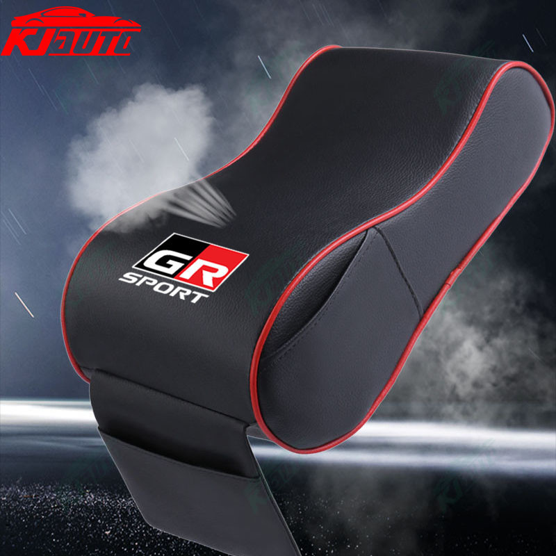 Toyota Gr Sport Leather Car Central Armrest Soft Pad Auto Center ...