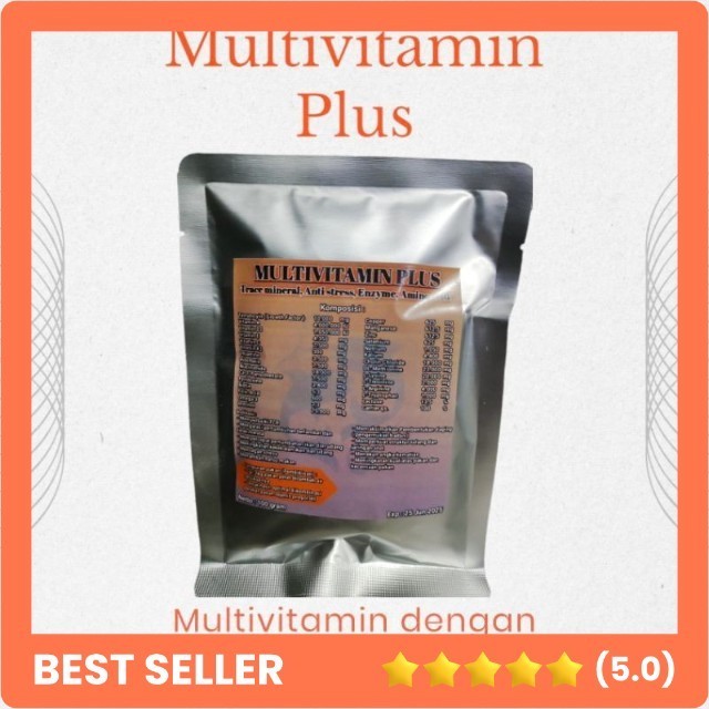 Multivitamin plus fish 100gram/multivitamin plus/multivitamin/fish ...