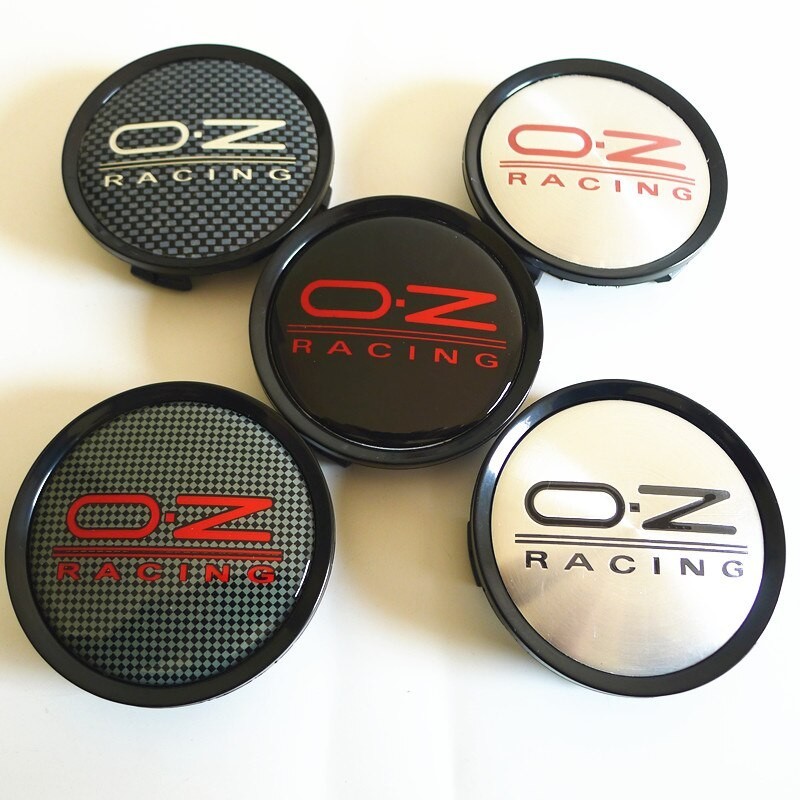 4pcs 74mm 70mm OZ RACING Car Wheel Center Hub Cap covers Emblem Badge ...