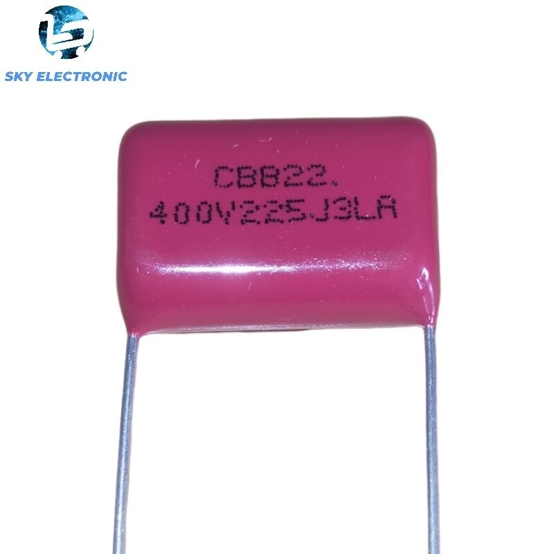 CBB22 400V 225J P20MM CBB Metallized Polypropylene Film Capacitor ...