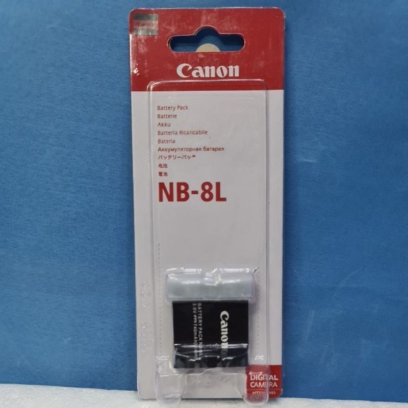 Canon NB-8L Battery Pack 3.6v 740mah Li-ion | Shopee Malaysia