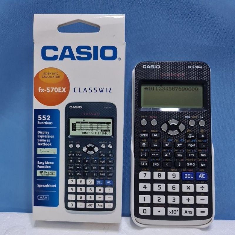 CASIO fx570EX 552 FUNCTION (New Model)scientific CALCULATOR(2 years ...