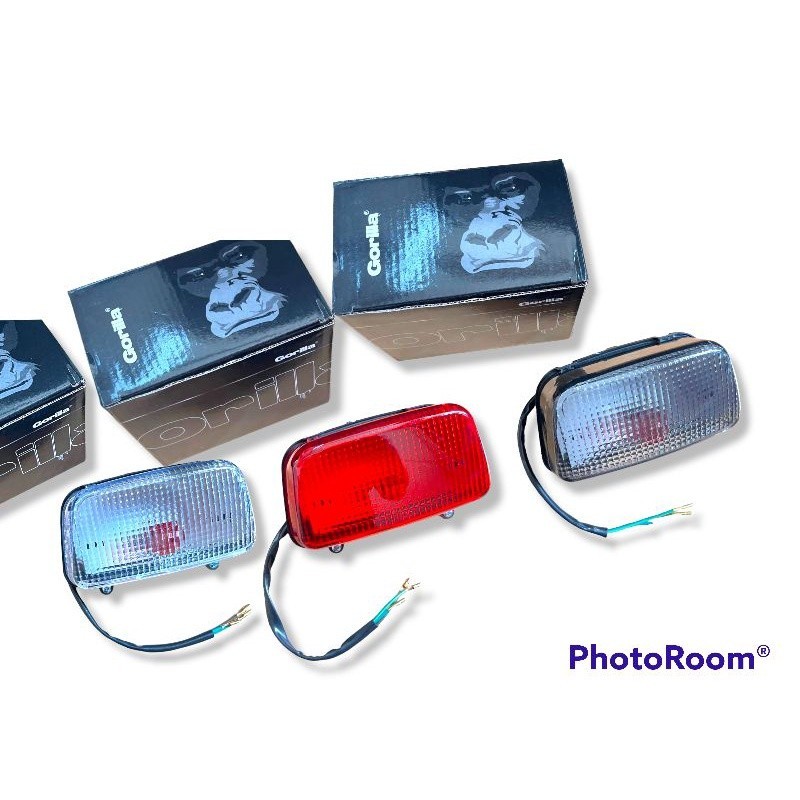 MERAH 01 Stop Lamp Rear Light Tilas Tiger 2000 Old Clear Glass Smoke ...