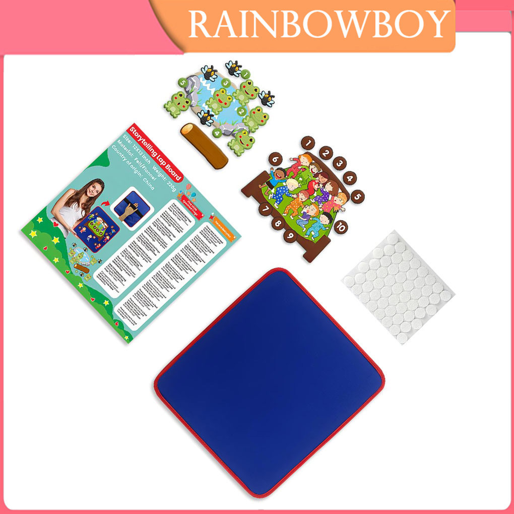 Educational Storytelling Felt Board Cute Children Story Set Story Toys ...