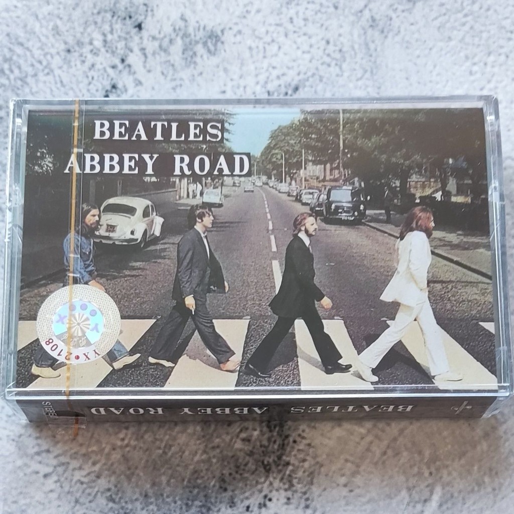 Original Original The Beatles Abbey Road Cassette Tape + Lyric Book ...