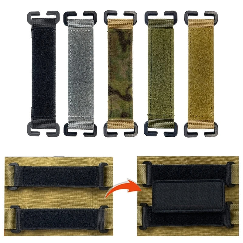 LUC Molle Hook and Loop Panel with Adapter Vest Backpack Patch Panel ...
