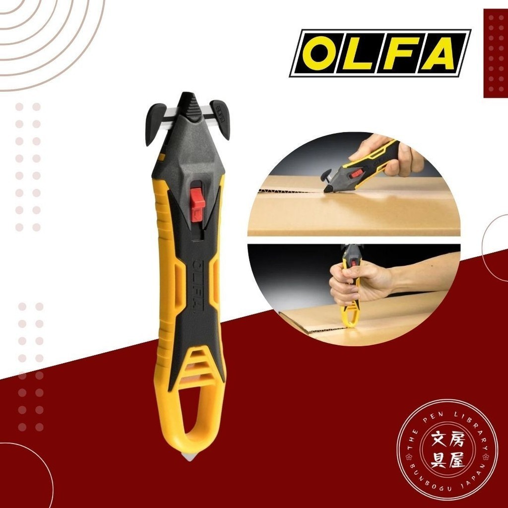 OLFA Safety Packing Pro Cutter Japan Version Unpack Tape Slitter 239B | Shopee Malaysia