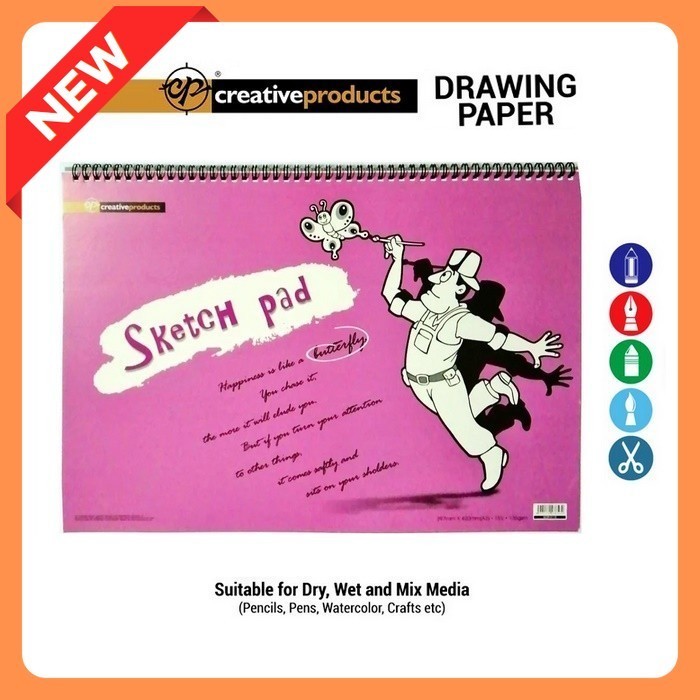 🔥 CP Sketching Book Artists Sketchpad Kids Children Drawing Coloring ...