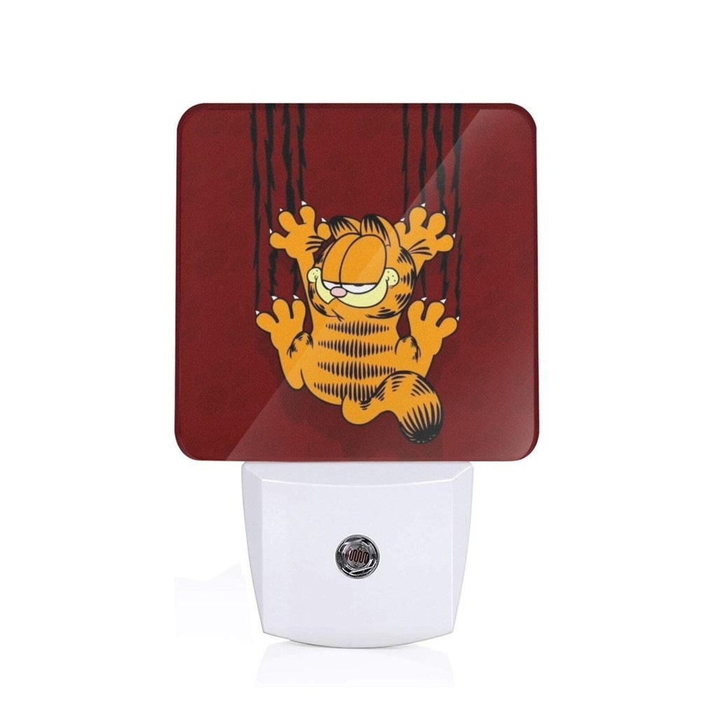 Garfield Auto LED Light Induction Sensor Control Sleeping Night Light ...