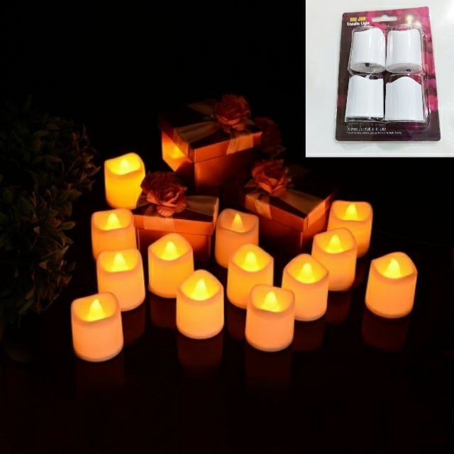 (4pcs)Led Lilin lampu | candle light | wedding birthday party pelita ...