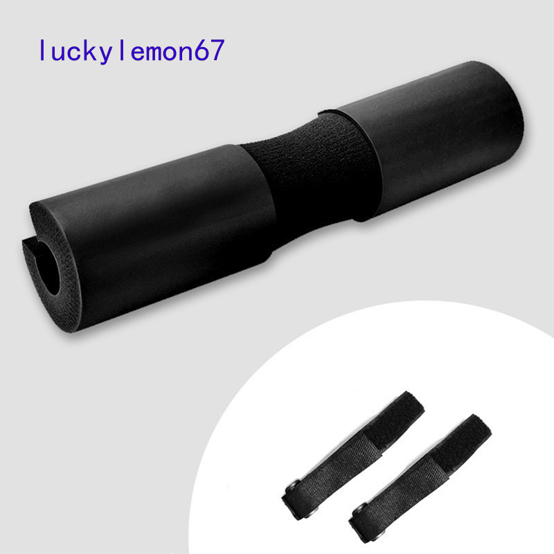 Barbell Pad Foam Sponge Padded Cover Gym WeightLifting Shoulder Back ...