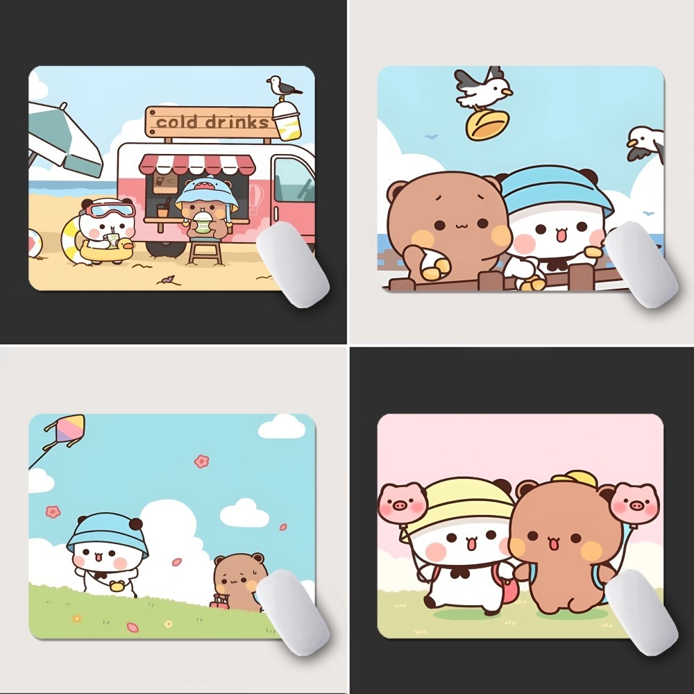 Cute B-BuBu-DuDu Mousepad Small Office Computer Desk Mat Table Keyboard ...