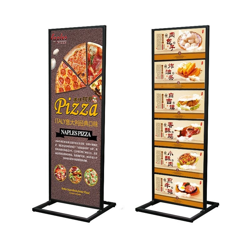 Shopping Mall Billboard Double-Sided Display Board Promotional Vertical ...