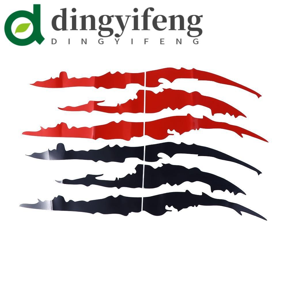 DINGYIFENG Claw Scratch Car Sticker Car Eyebrow Stickers Creative Auto ...