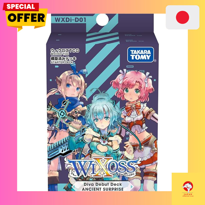 WIXOSS WXDi-D01 TCG Constructed Deck DIVA DEBUT DECK ANCIENT SURPRISE ...