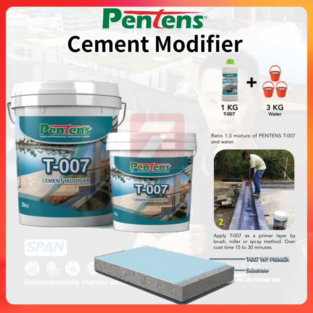 20KG PENTENS T-007 20KG Cement Modifier T007 l Waterproof Coating ...