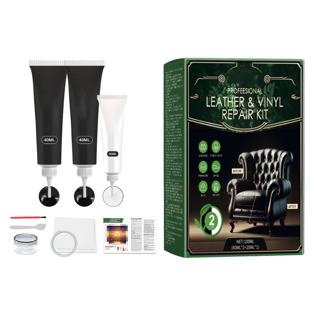 Leather Gel Kit Car Seat Leather Complementary Refurbishing Cream Paint ...