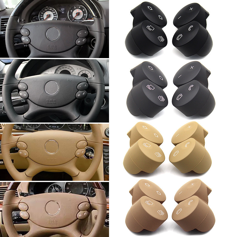 Car Multi-Function Steering Wheel Switch Buttons Keys Repair Kit For ...