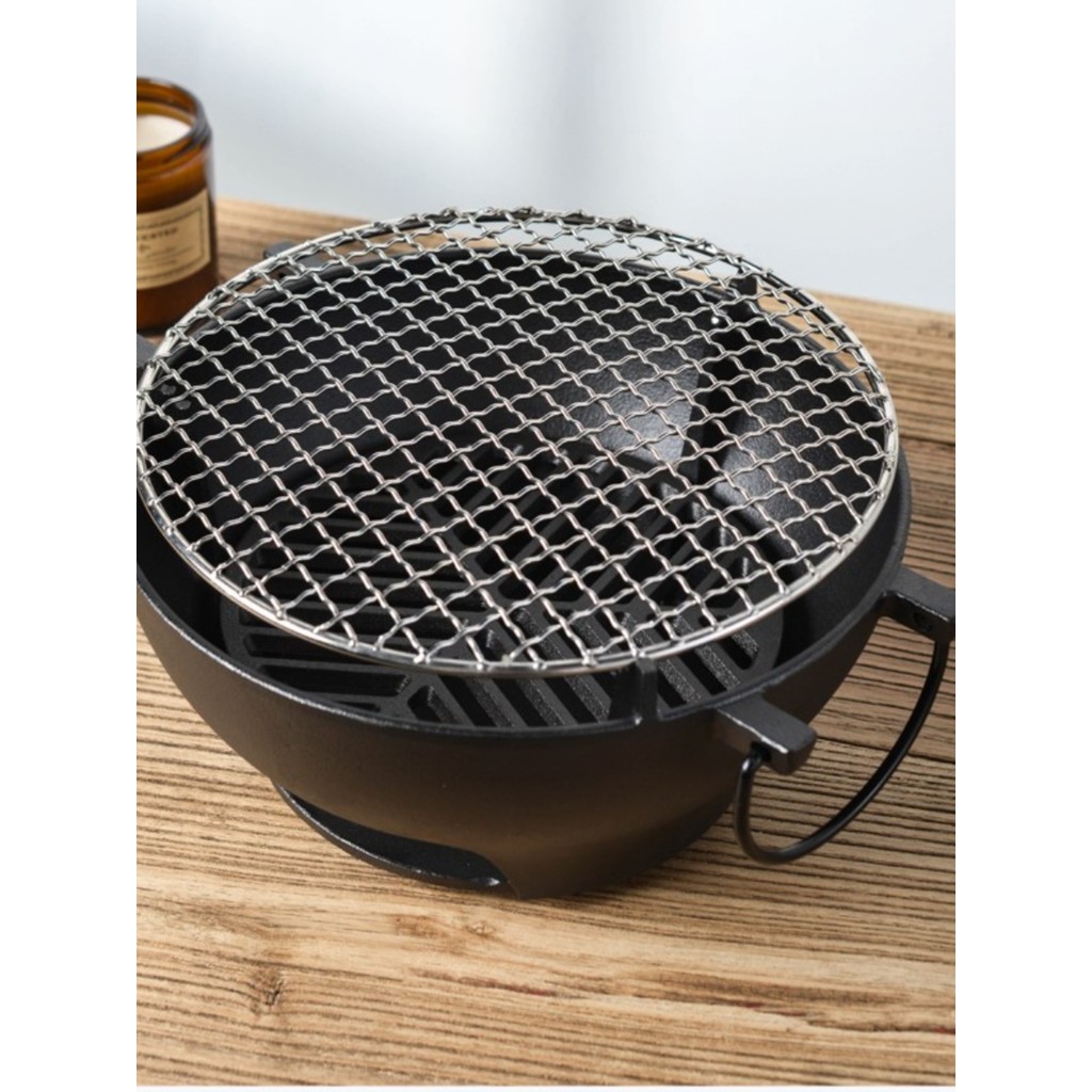 Besi tuang Dapur Arang Sekitar Besi Dapur Karbon Dapur Grill Arang ...