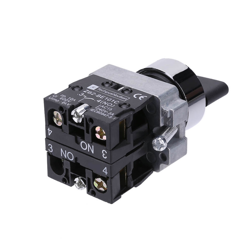 [Redkee.my] 10A 3 Position 2NO Maintained Toggle Select Selector Switch XB2-BD33C | Shopee Malaysia