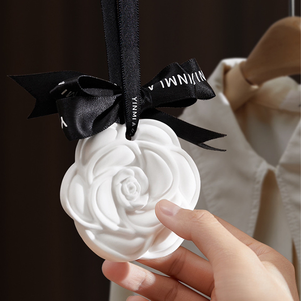 Camellia gypsum aromatherapy tablets indoor long-lasting home wardrobe ...