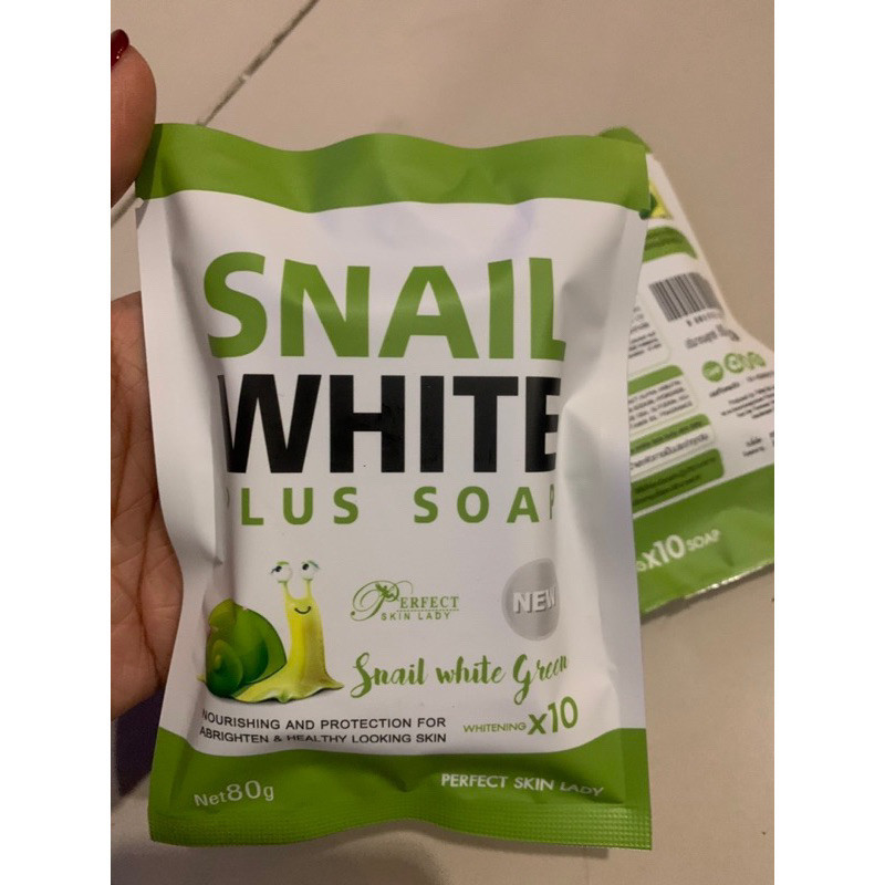 perfect skin lady Snail white green snail white soap-80g | Shopee Malaysia