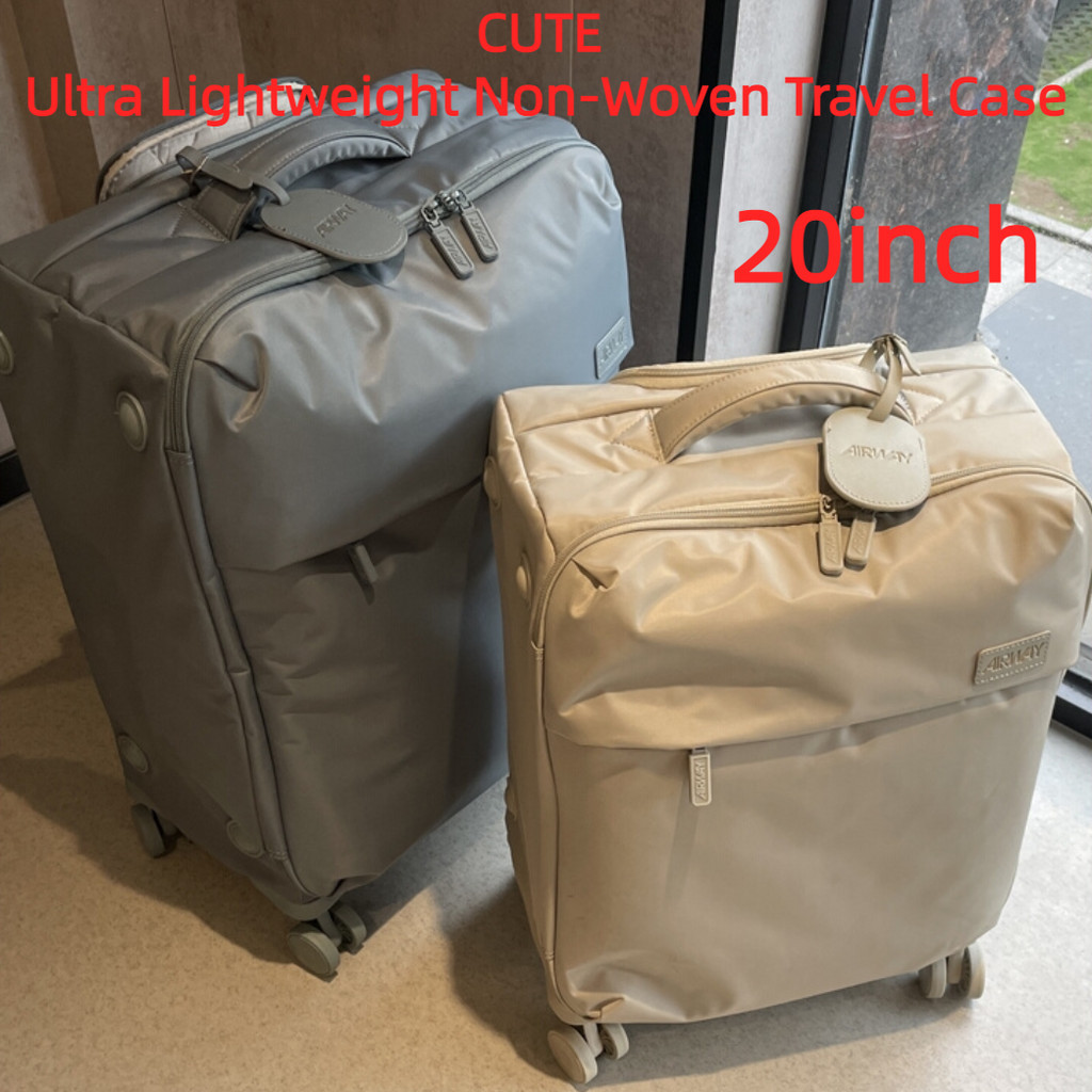 Cute Ultra-Light luggage box Non-Woven Suitcase Only Weight 2.1KG ...