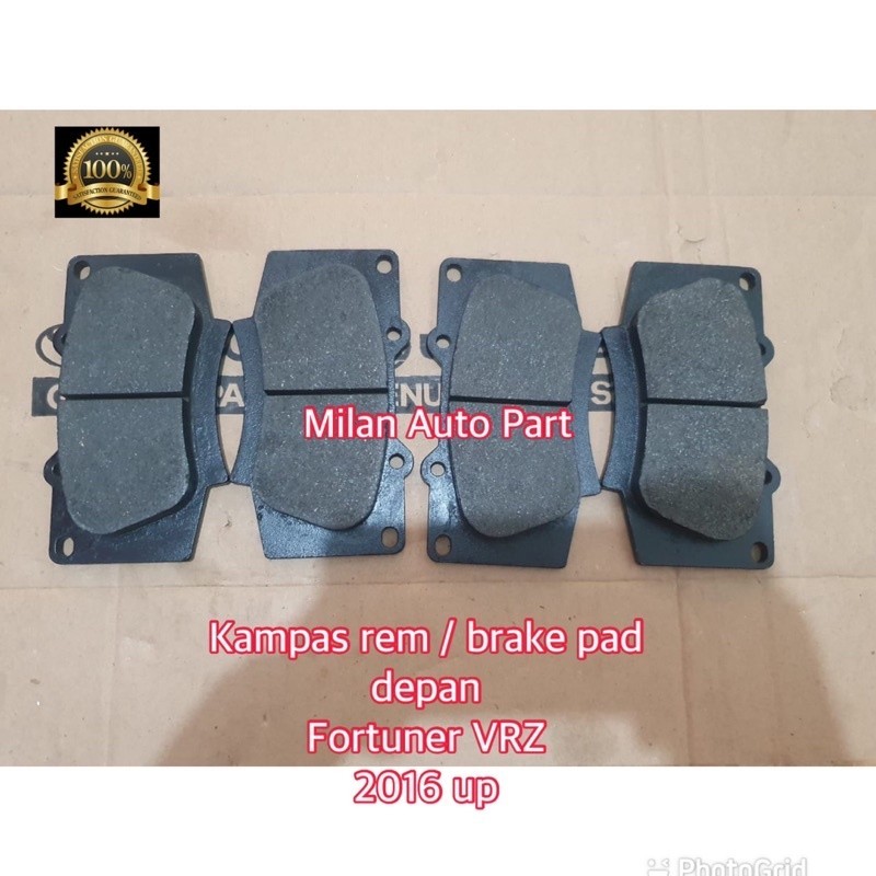 Brake Pads Front brake pad Fortuner Vrz 2016 2017 2018 2019 2020 2021 ...