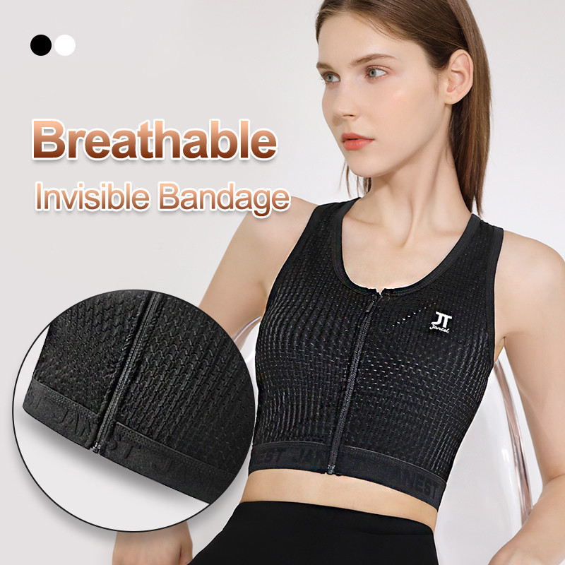 Zipper Chest Binder High Quality Invisible Bandage Super Flat Binder ...