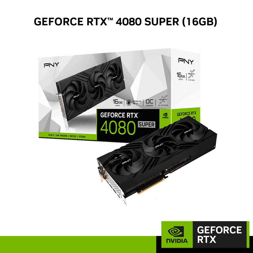 NVIDIA® Graphic Card PNY GeForce RTX™ 4080 SUPER 16GB VERTO ...