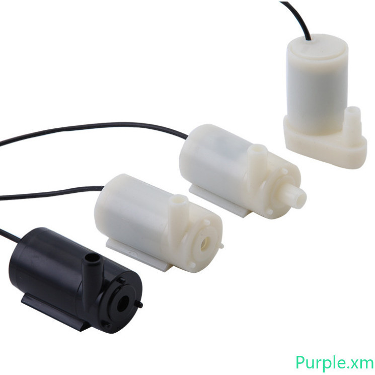 Micro Submersible Water Pump DC 3V-5V Waterproof Amphibious Submersible ...